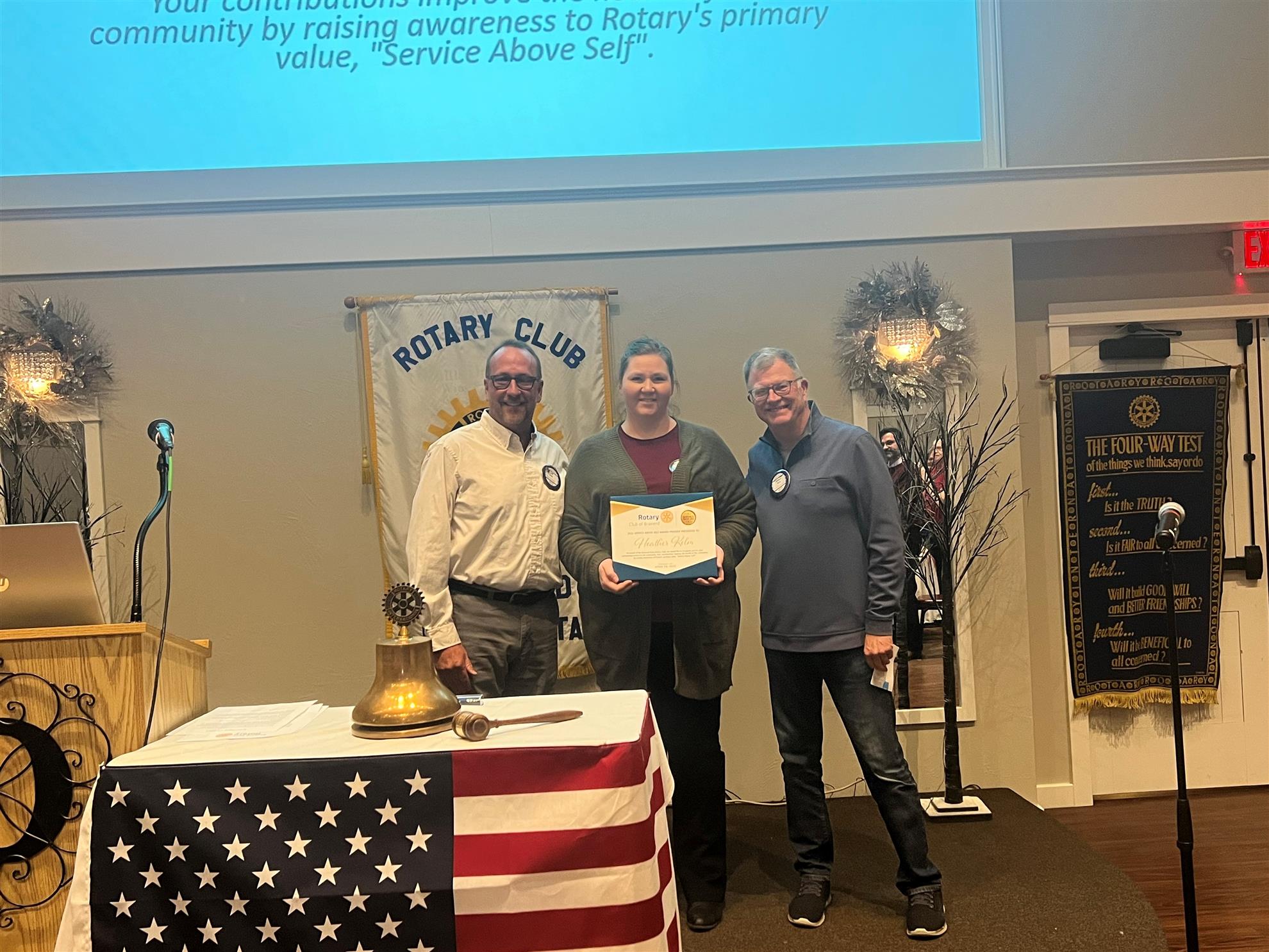 Service Above Self Award | Rotary Club of Brainerd